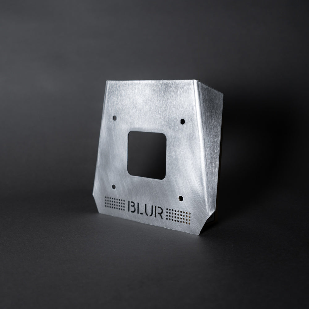 RX Flat Track Front Plate_RAW aluminum limited edition – Blur Boundaries