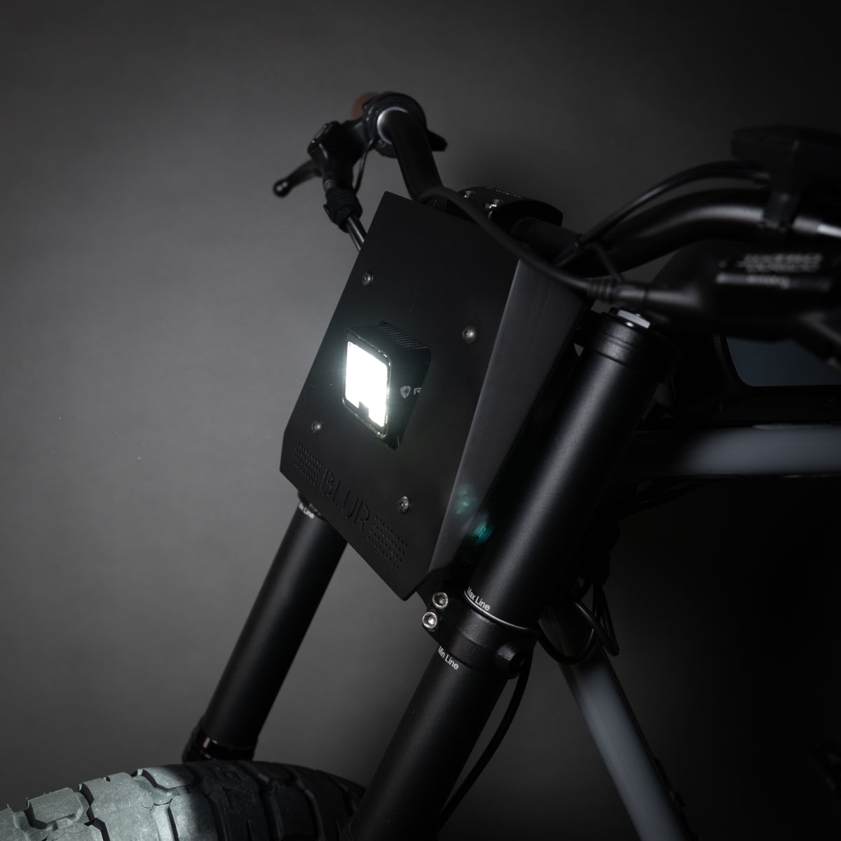 RX Flat Track Front Plate – Blur Boundaries